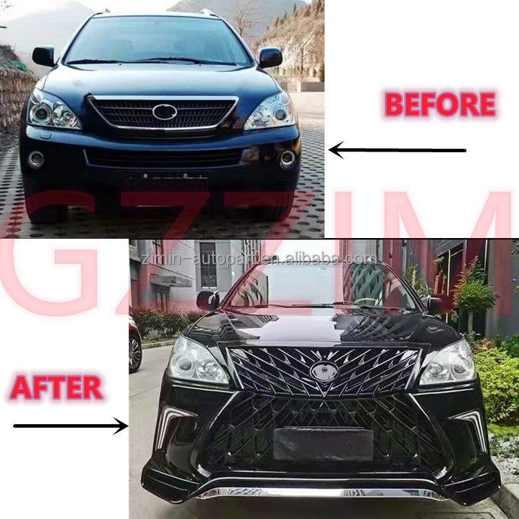 Rx330 2006-2008 용 자동차 액세서리 성형 그릴 프론트 및 리어 범퍼 바디킷, Bossgoo.com의 고품질 ...