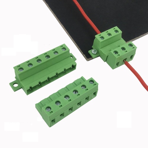 7.62mm Pitch Solderless Butt Male And Female To Plug-in Terminal Block ...