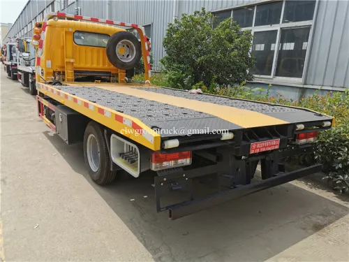 Sliding Platform Wrecker Flatbed Tow Truck, High Quality Sliding ...