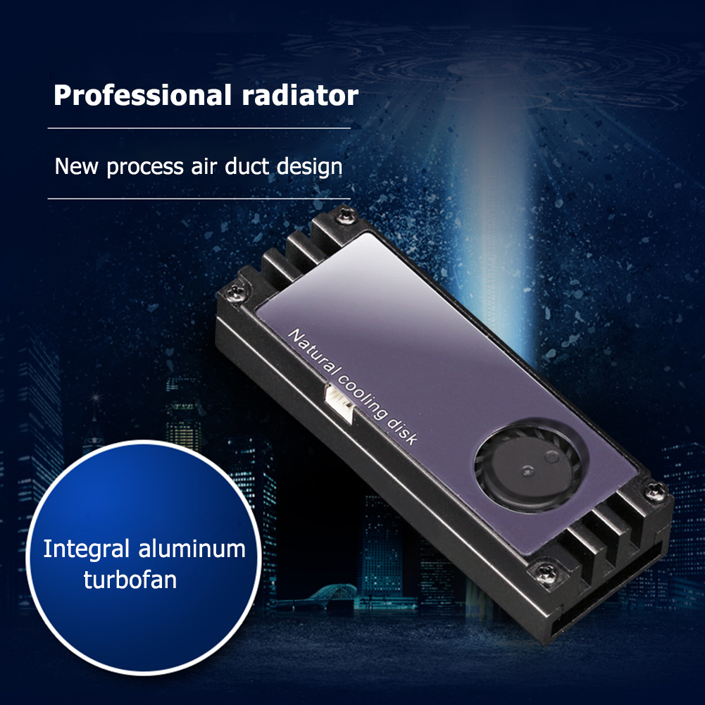 M2 Ssd Heatsink Cooler Temperature Oled Digital Display Radiator M.2 ...