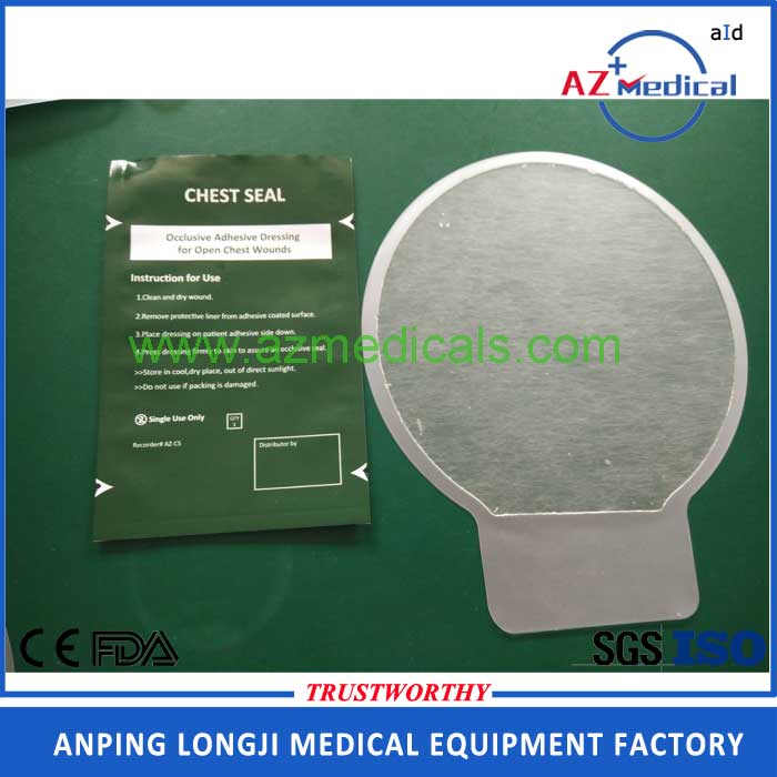 Occlusive Dressing Thorax Non-vented Chest Seals, High Quality ...