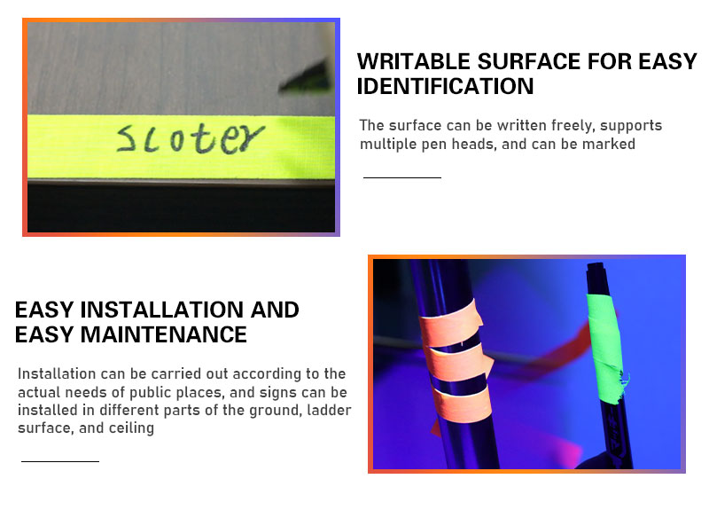 Color Uv Fluorescent Cloth Tape 24mm - Stage Positioning Mark For Film ...