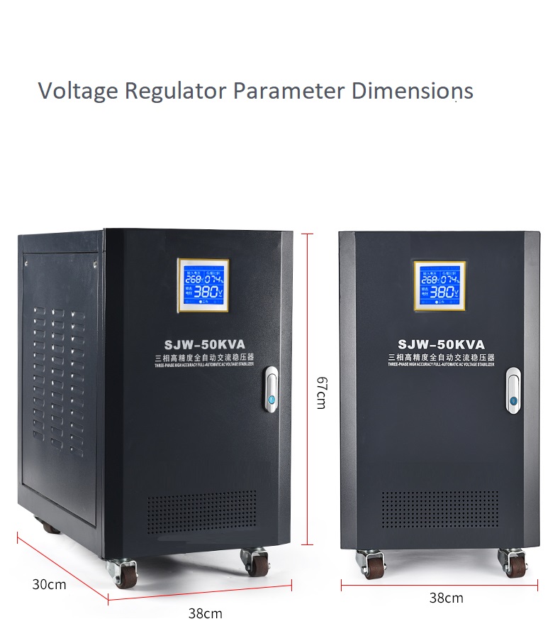 50kva Three Phase Compensated Voltage Ac Protector & Stabilizer, High ...