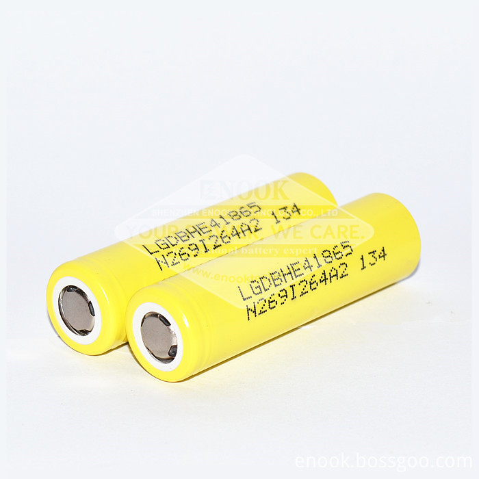 Lg He4 2500mah Li-ion Lithium Rechargeable Battery คุณภาพสูง Lg He4 ...