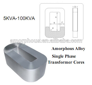 20kva Single Phase Amorphous Distribution Transformer Core, High ...