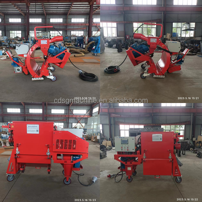 850mm Concrete Paver Shot Blast Machine With 2-year Warranty, High ...