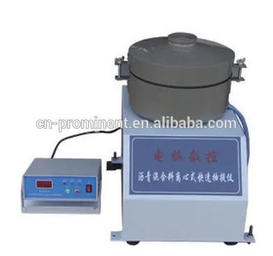 Asphalt Bituminous Mixtures Centrifugal Fast Extractor Equipment, High ...