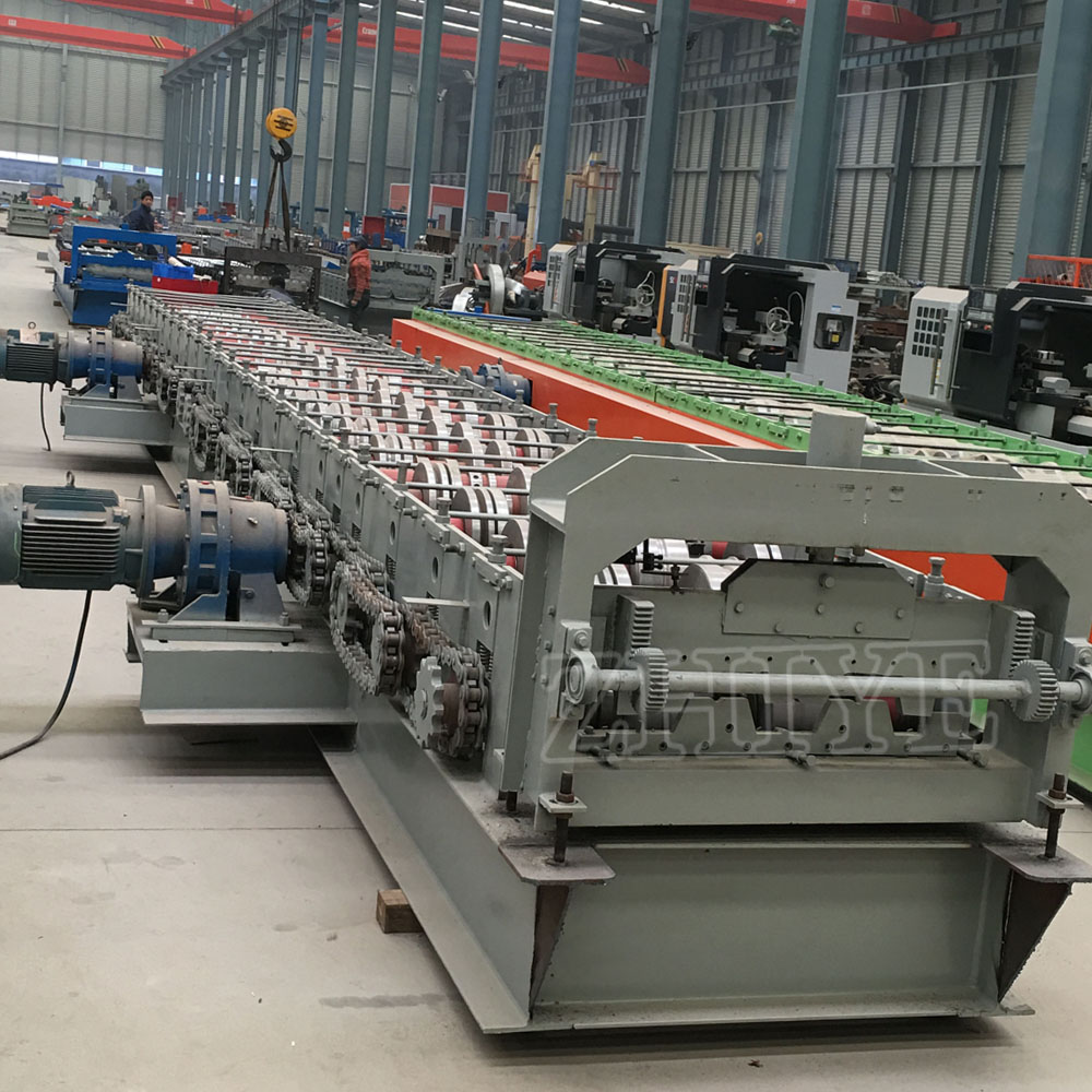 Metal Roof Panel Floor Decking Roll Forming Machine, alta calidad Metal ...