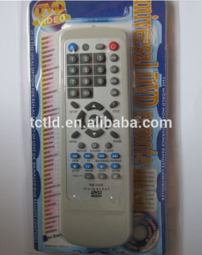 Custom Dvd Universal Remote Control Rm-230e, High Quality Custom Dvd ...
