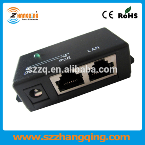 1 Port Ieee 802.3af Gigabit Poe Injector, 48v Dc Poe Network Injectors ...