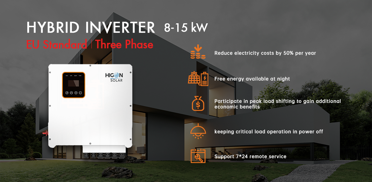 Zero Export Hybrid Inverter 3 Phase Inverter 8kva 3.6kva 5kva 6kva ...