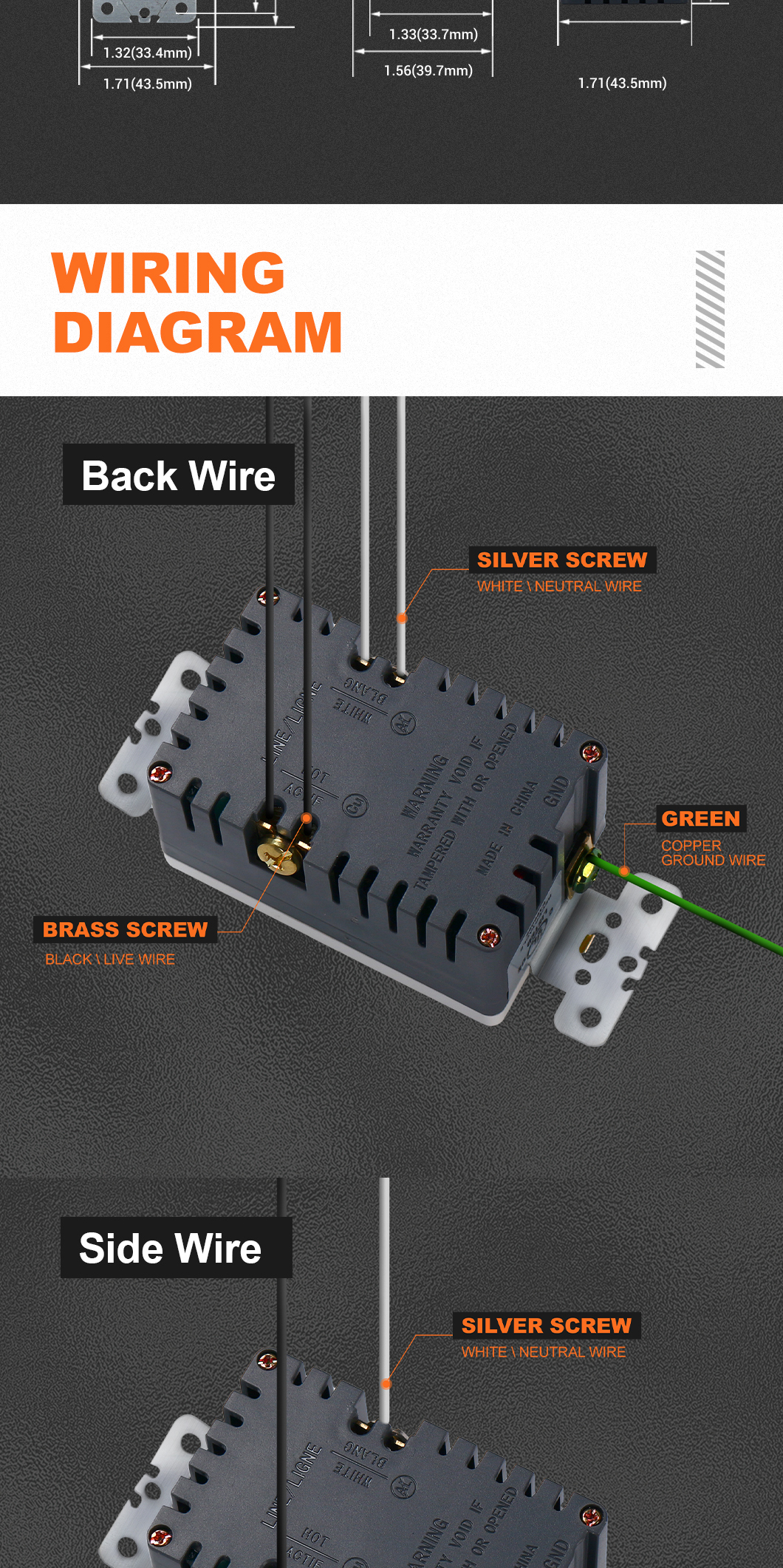 20a Electric Type A And C Ports Outlet With Usb Charger - Us Wall ...