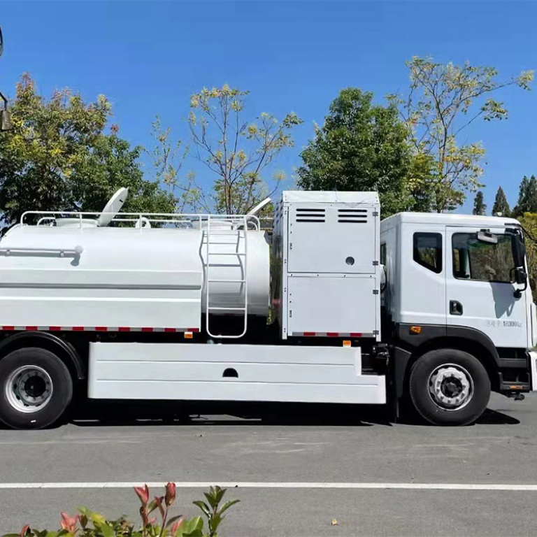 Hydrogen Fuel Cell Powered Sanitation Vehicle For Sweeping And Road ...