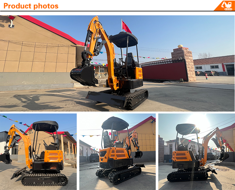 2 Ton Excavator Mini Digger Crawler Hydraulic Digger For Sale, High ...