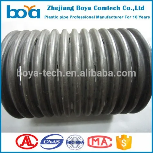 160mm Hdpe Perforated Corrugated Subsoil Drainage Pipe, High Quality ...