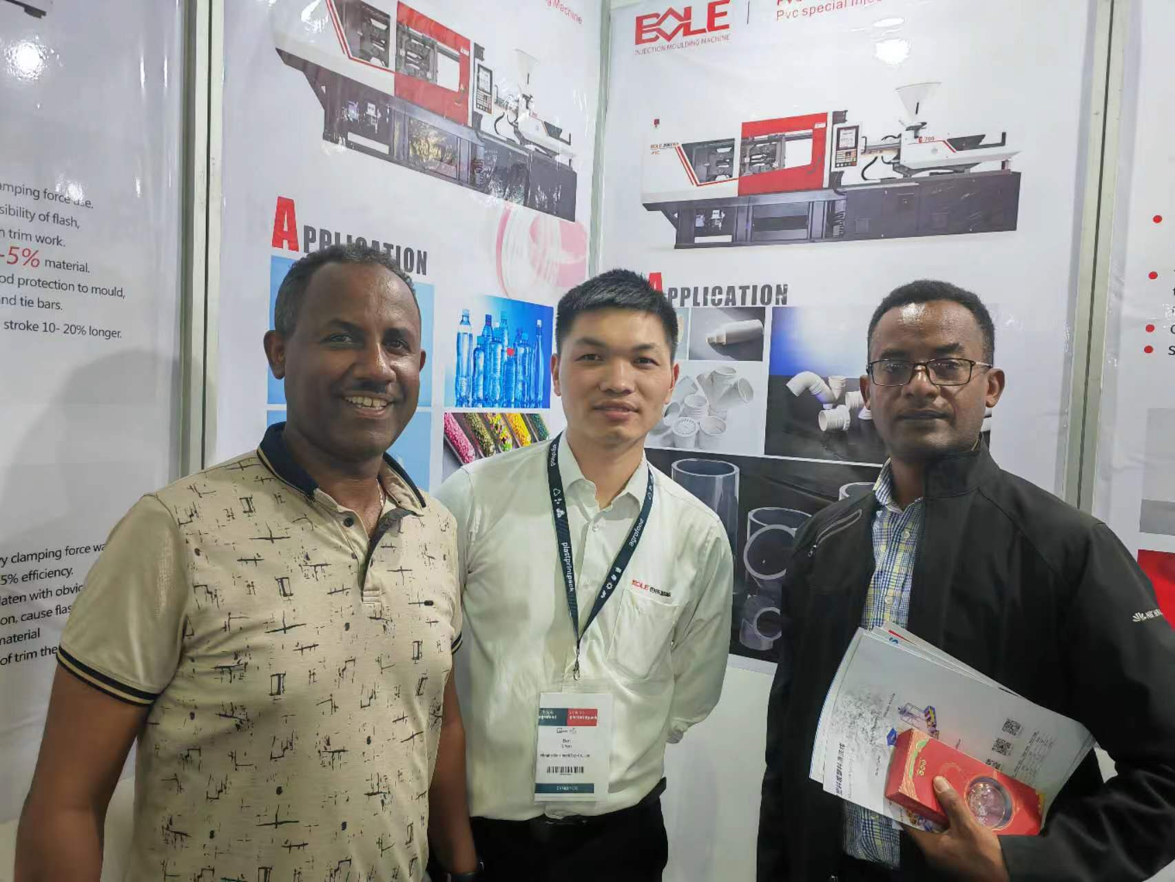 Bole Injection Moulding Machine Join Ethiopia Plastic Exhibition in ...