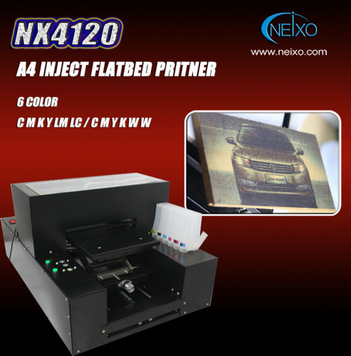 A4 Size Fatbed Printer For Metal Plate, High Quality A4 Size Fatbed ...