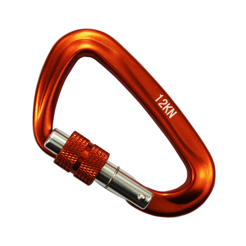 Aviation Aluminum Carabiner D-type Hook Outdoor Rock Climbing Insurance ...