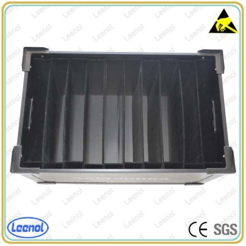 Plastic Material Esd Corrugated Box Pcb Container, High Quality Plastic ...