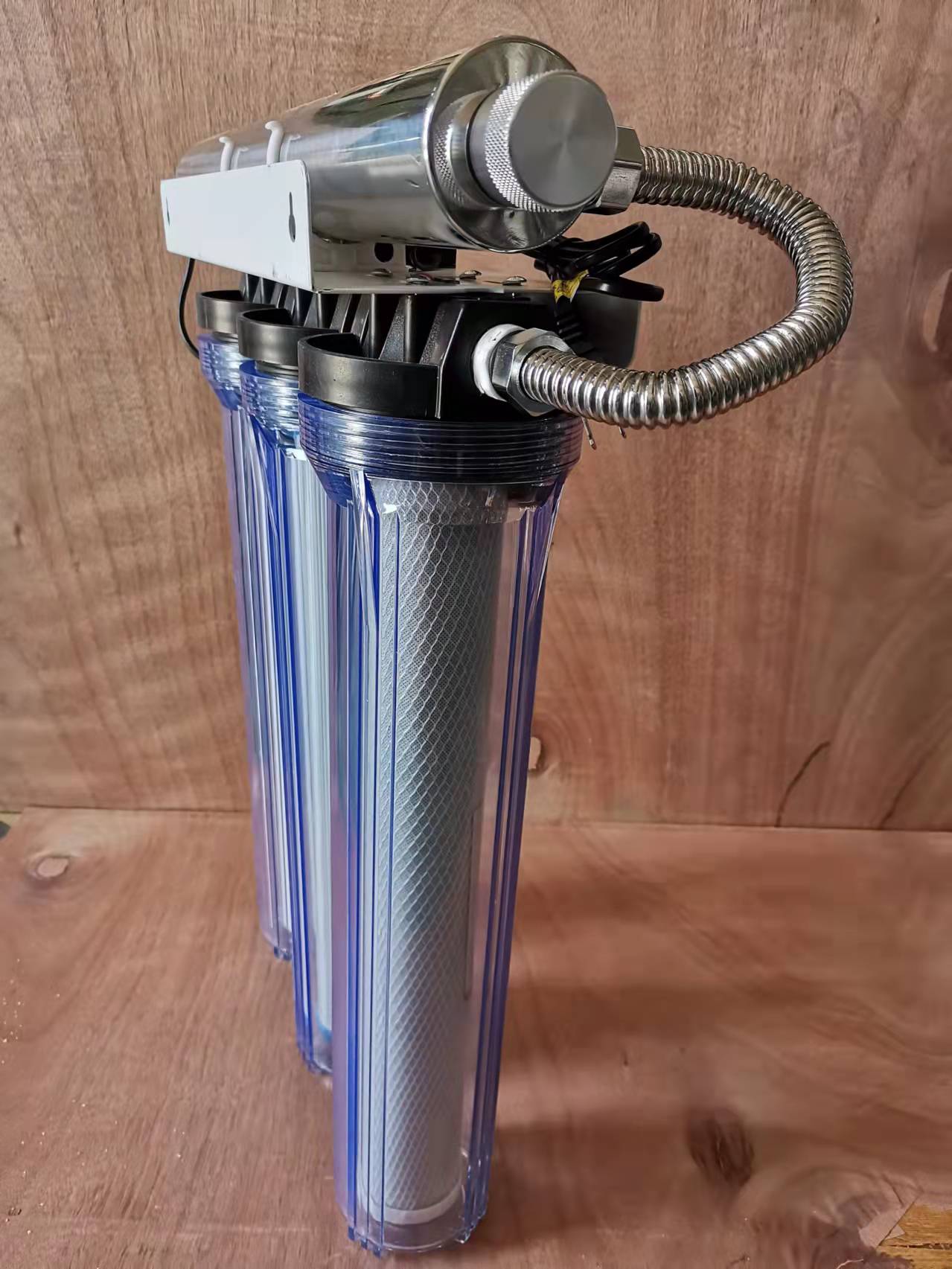 3-stage Whole House Water Filter System For Food Shops, High Quality 3 ...