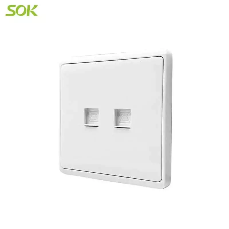 Rj11 Tel Socket Outlets Electrical Power Outlet, High Quality Rj11 Tel ...
