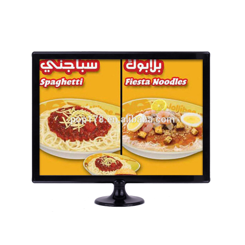 Restaurant Plastic Menu Display Stand, High Quality Restaurant Plastic ...