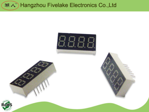 0.36 Inch Quad Digits 7 Segment Led Display (wd03641a/b), High Quality 0.36 Inch Quad Digits 7 ...