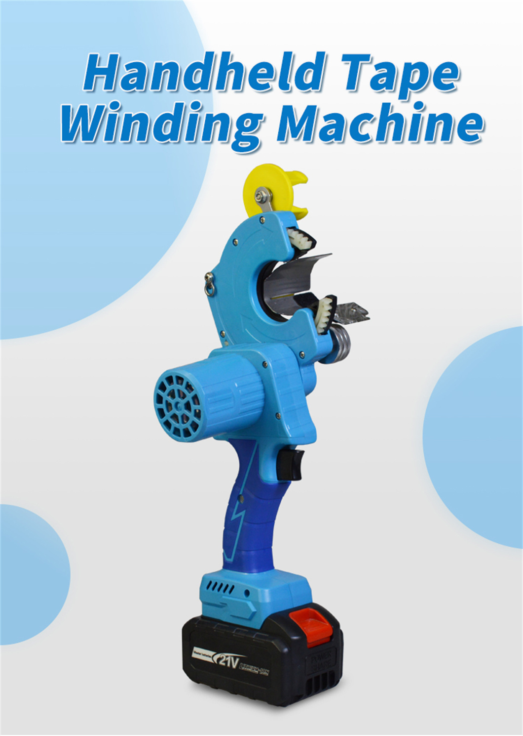 Auto Handheld Portable Wire Harness Continuous Taping Winding Wrapping ...