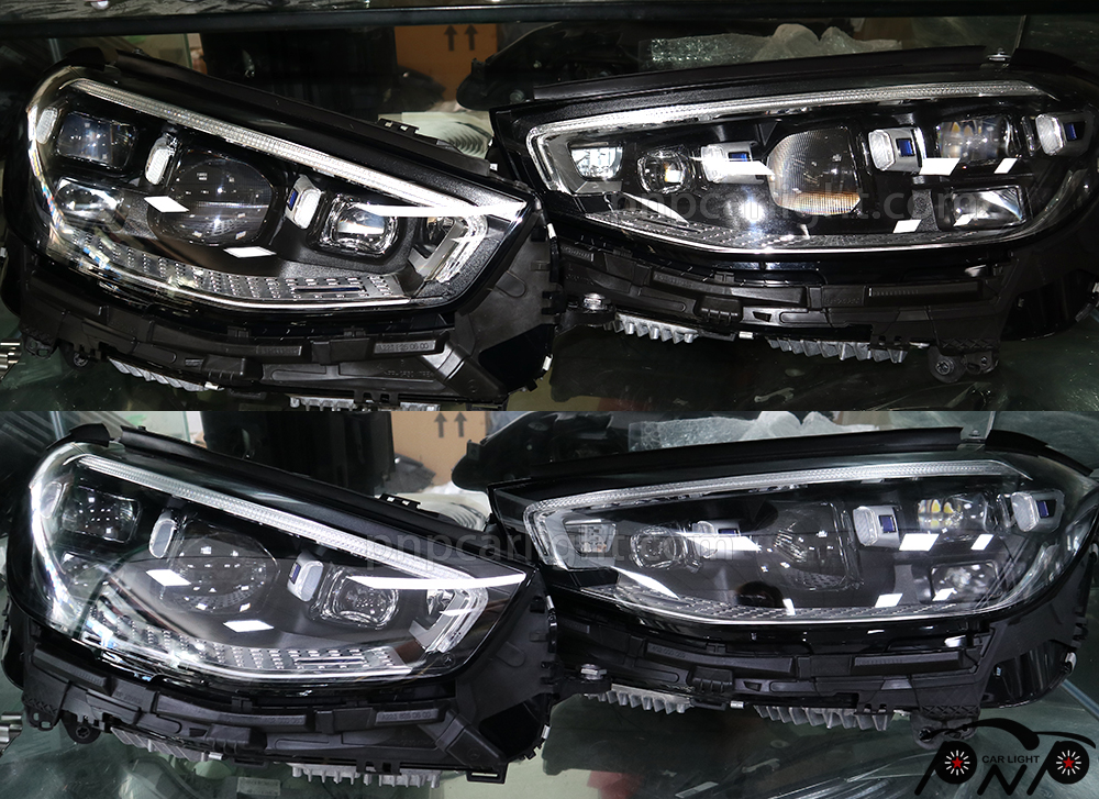Digital Light LED Headlights for Mercedes Benz S-class W223 China ...