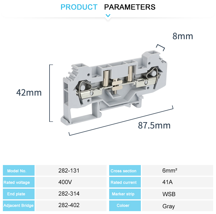 Test Disconnect Terminal Blocks, High Quality Test Disconnect Terminal ...