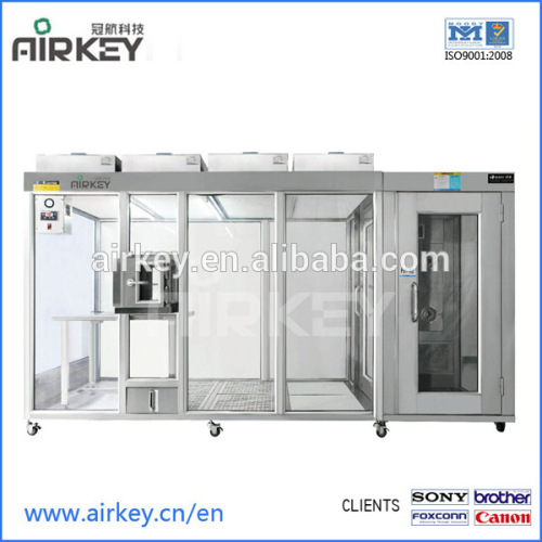Airkey Vertical Inflow Hardwall Modular Clean Room/ Clean Booth, High ...