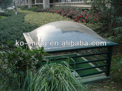 Clear Uv-coated Polycarbonate Skylights Dome In Customized Size&shape ...