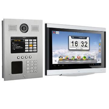 10 Inch Color Tcp/ip Video Door Phone With Wireless Wifi Function, High ...