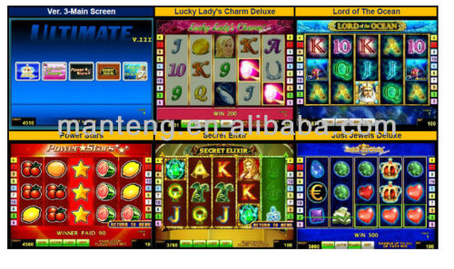 Ultimate 5 In 1 Different 3 Version Slot Game Board Book Of Re Deluxe ...