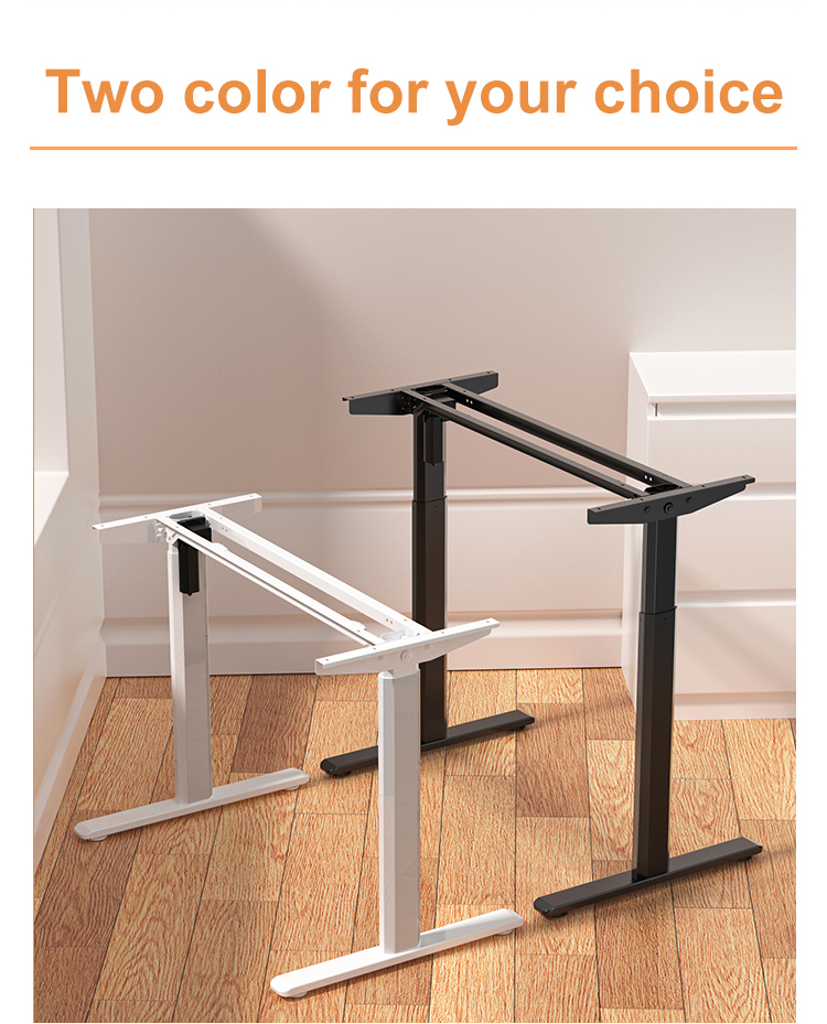 Electric Double Beam Frame Adjustable Gaming Desk Frame, High Quality ...