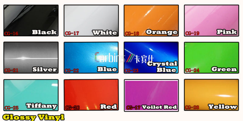 High Quality White Glossy Color Changing Pvc Car Wrapping Vinyl Film ...