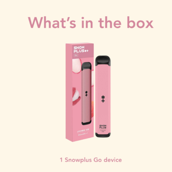 Snowplus Vape Disposerive Vape 350 พัฟ คุณภาพสูง Snowplus Vape ...