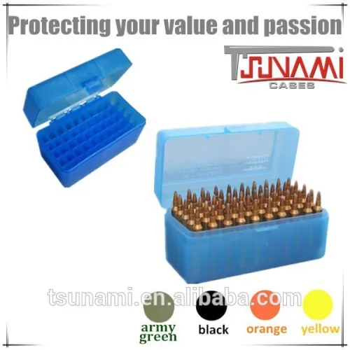 Guangzhou Tsunami Plastic Ammo Reloading Equipment Case Ammo Box ...