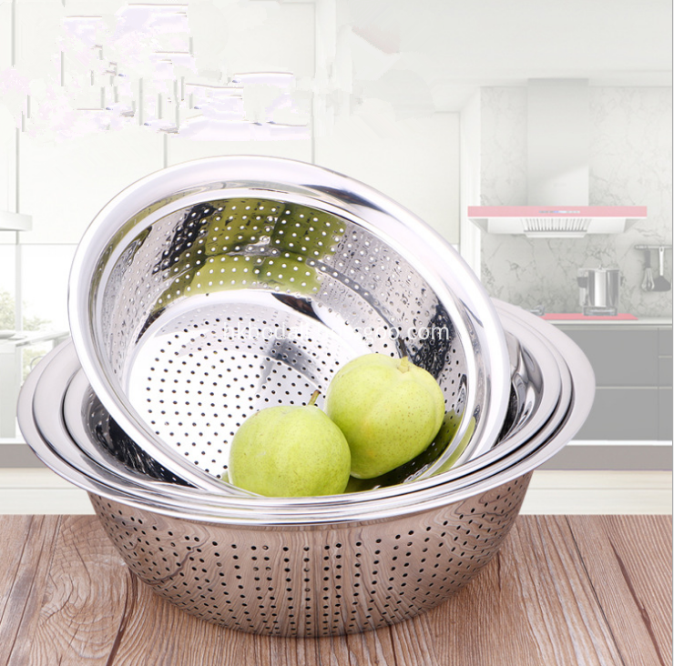 Stainless Steel Vegetable Sieve Rice Strainer, High Quality Stainless ...