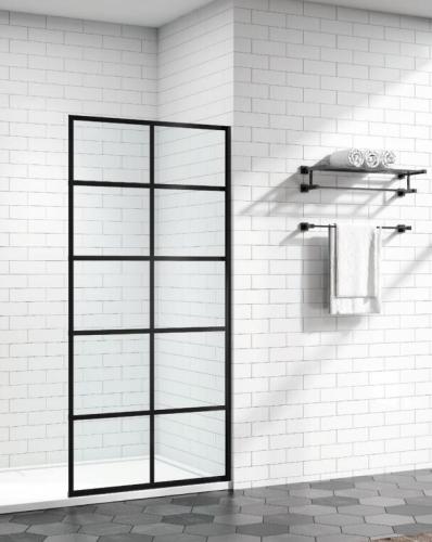 Black Walk In Shower Cubicle, High Quality Black Walk In Shower Cubicle ...