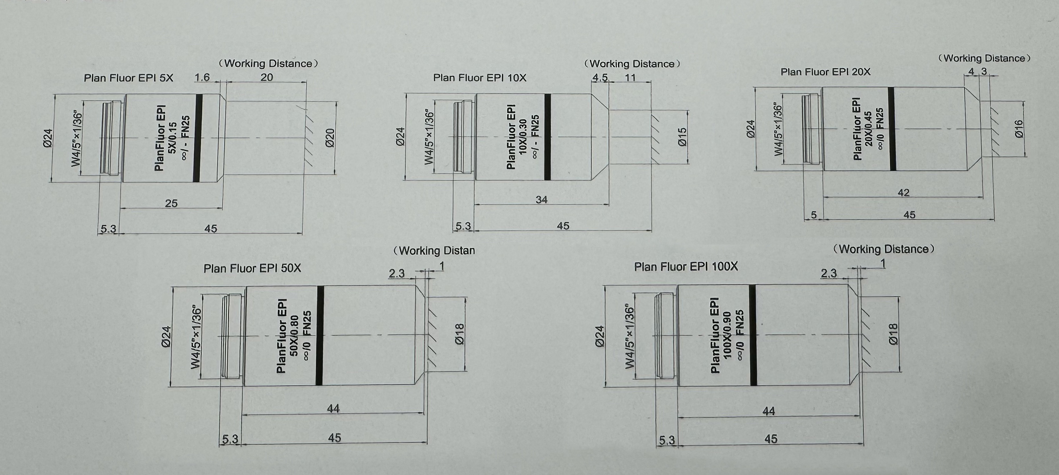 Clear Field Observation Objective Plan Fluor Epititle: Field ...