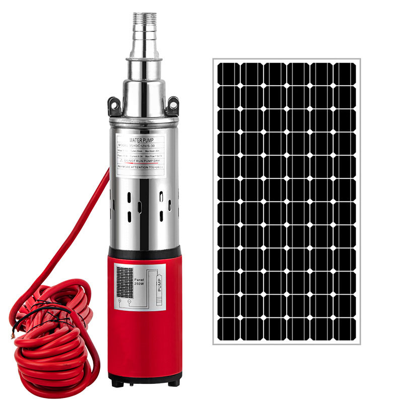 High Head Dc Solar Submersible Pump - Large Capacity Stainless Steel ...