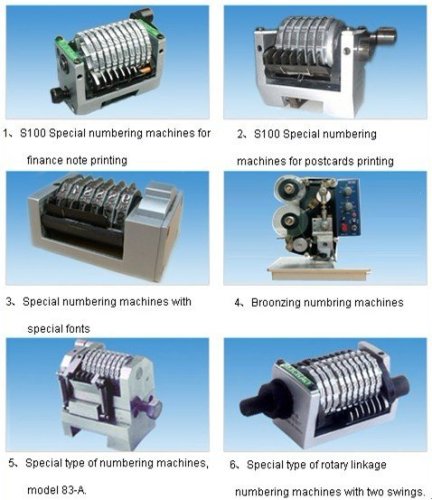Rotary Numbering Machines 1., High Quality Rotary Numbering Machines 1 ...
