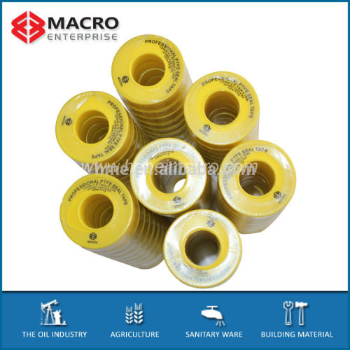 Yellow Color Jumbo Roll Ptfe Thread Seal Tape, High Quality Yellow ...