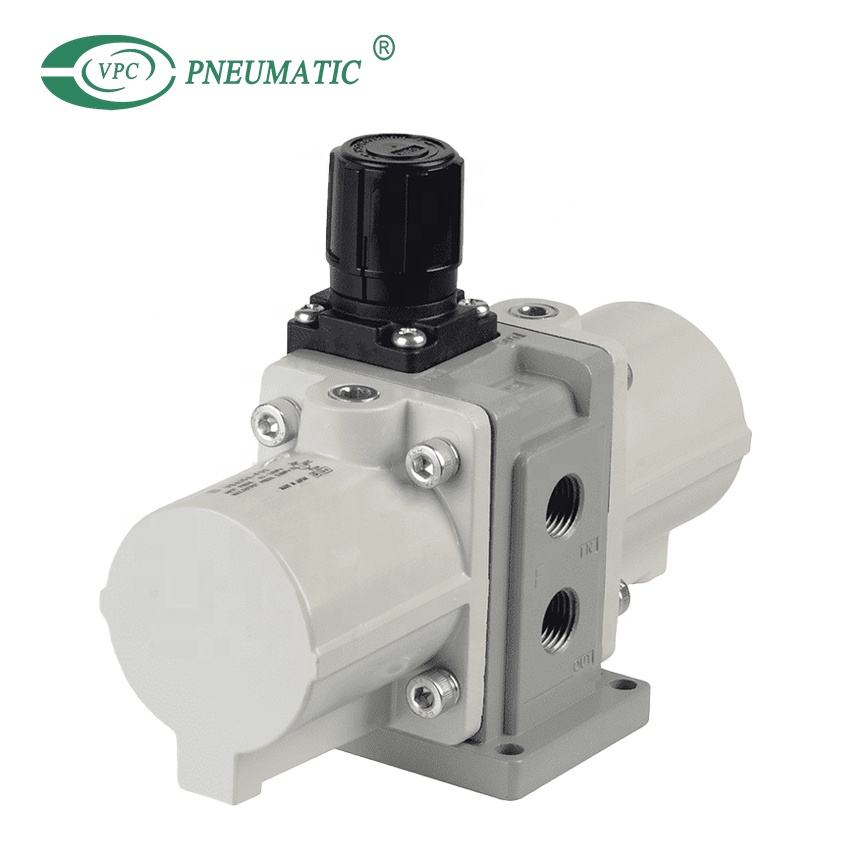 Smc Vba Pneumatic Vacuum Booster Pump Pressure Air Regulator For Air ...