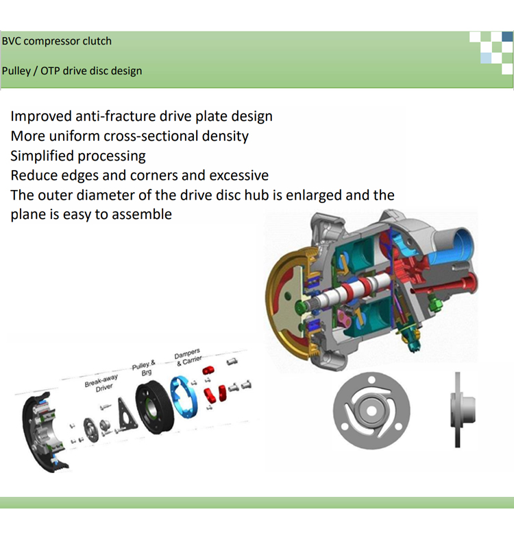 Hyundai Tucson & Kia Sportage 2.7l Ac Compressor Parts 97701-2e300 ...