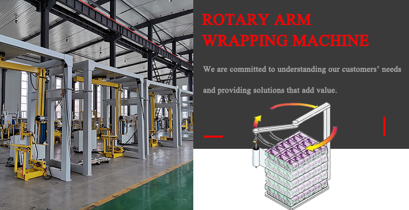 Small Wrapping Machine Pallet Rotary Arm Stretch Wrapper Smart Wrap ...
