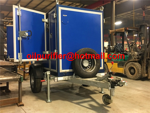 Mobile Trailer Type Transformer Oil Filtration Plant, High Quality ...