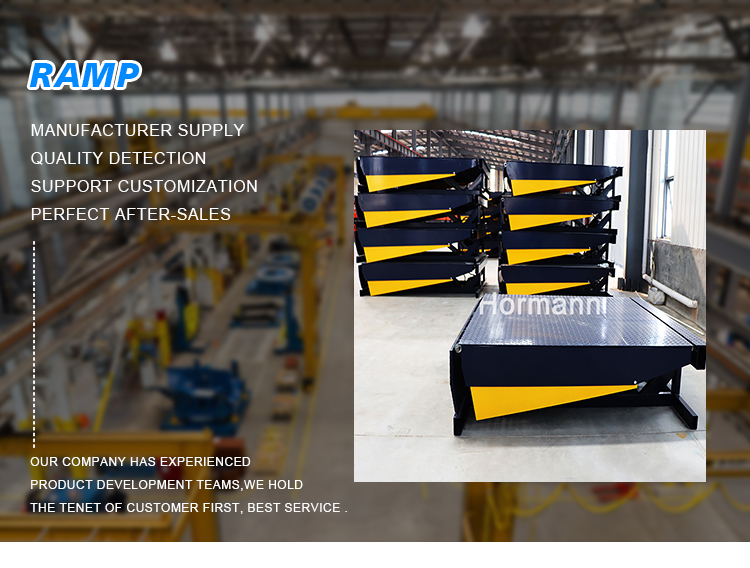 Electro-hydraulic Unloading Dock Levelers And Ramps For Container ...