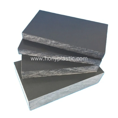 Grey gray rigid pvc plate pvc rod China Manufacturer